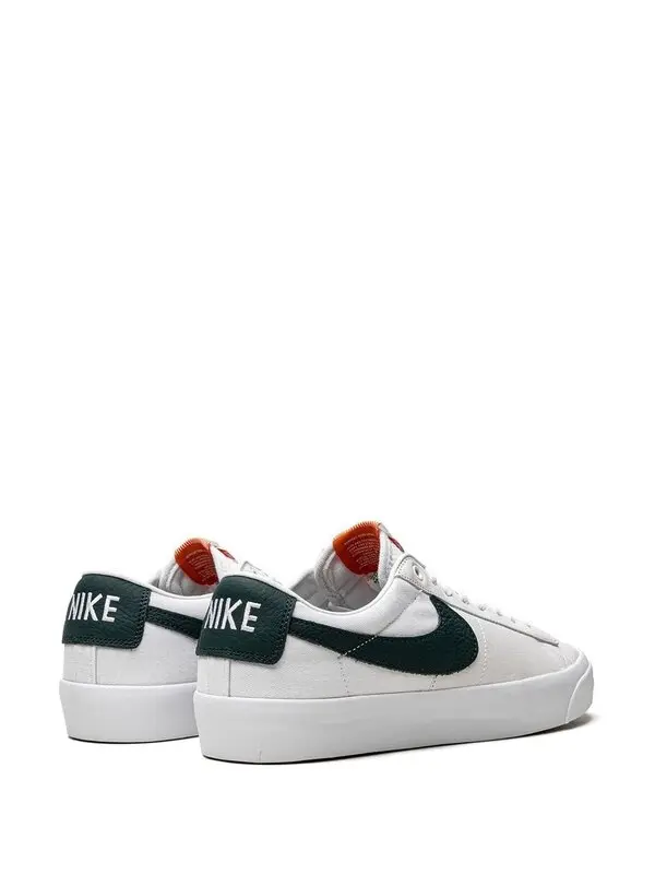 Nike Zoom Blazer Low Gt Orange Label Sneakers - White