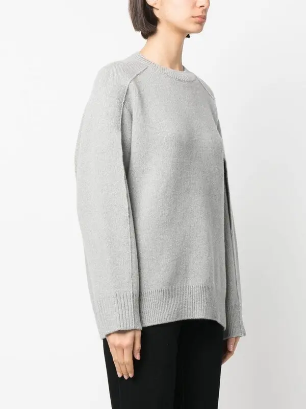 LANVIN Cape-back Jumper - Grey