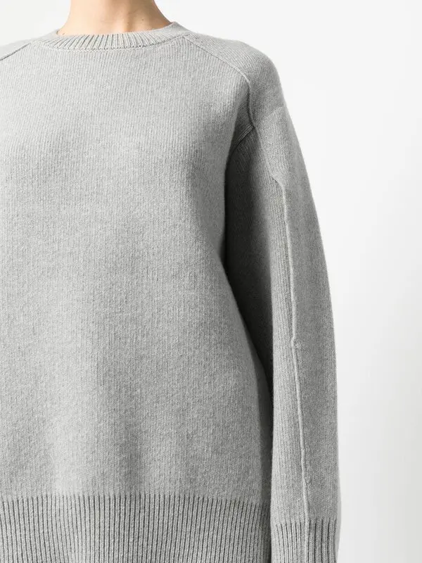 LANVIN Cape-back Jumper - Grey