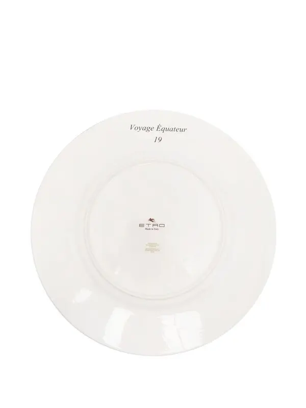 Etro Set-of-three Paisley-print Plates