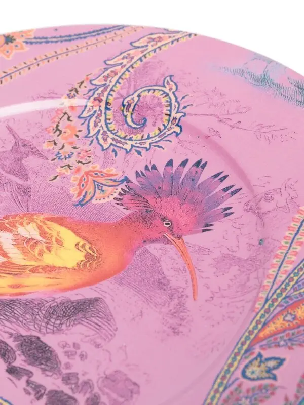 Etro Set-of-three Paisley-print Plates