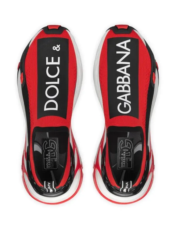 Dolce & Gabbana Sorrento Slip-on Sneakers - Red