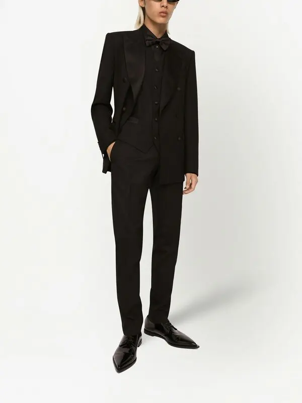 Dolce & Gabbana Sicilia-fit Double-breasted Three-piece Suit