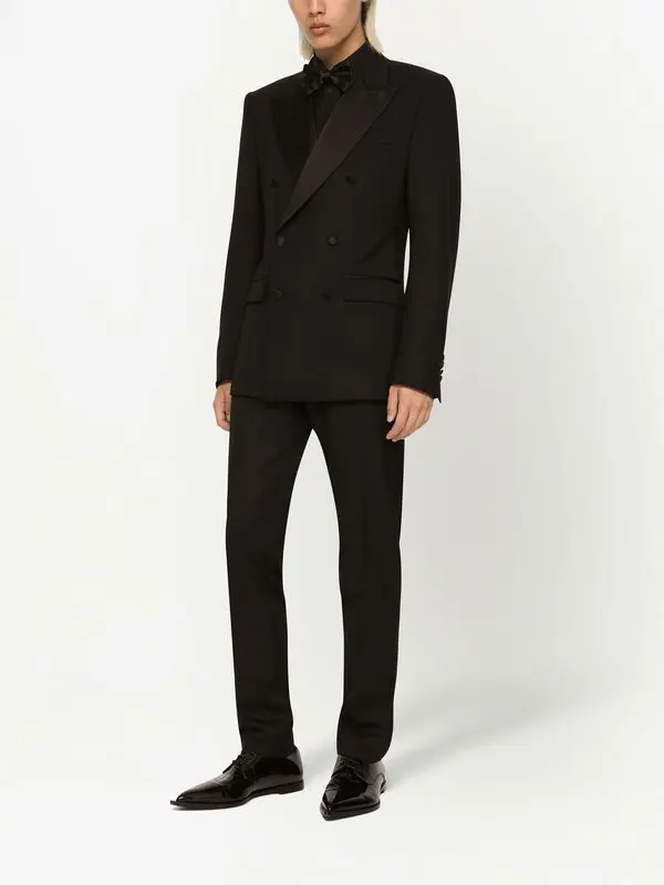 Dolce & Gabbana Sicilia-fit Double-breasted Three-piece Suit