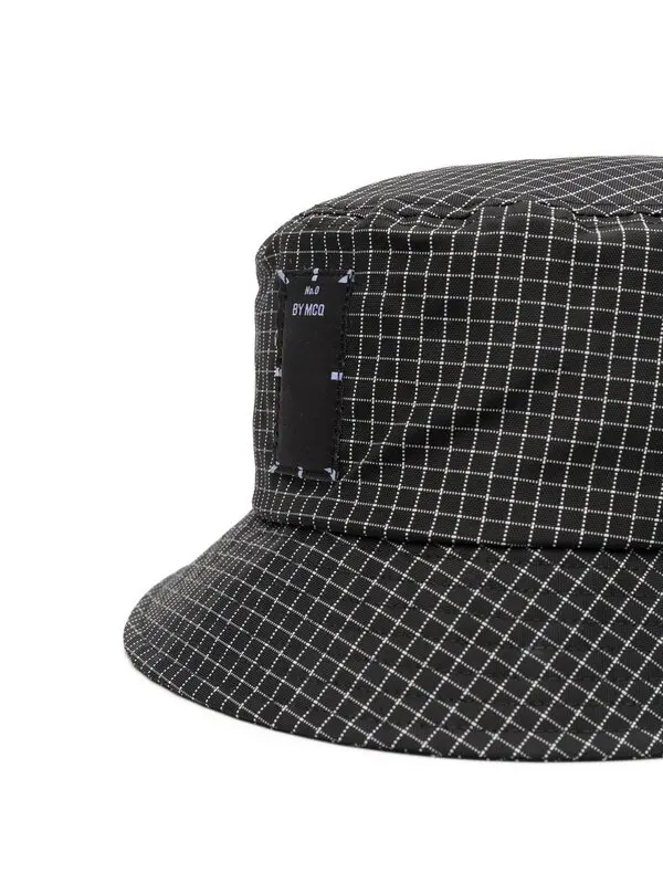 Alexander McQueen Check-print Bucket Hat