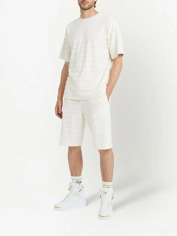GIUSEPPE ZANOTTI Terry-cloth Bermuda Shorts