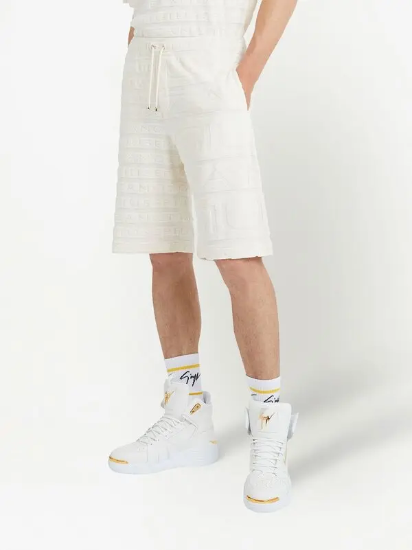 GIUSEPPE ZANOTTI Terry-cloth Bermuda Shorts