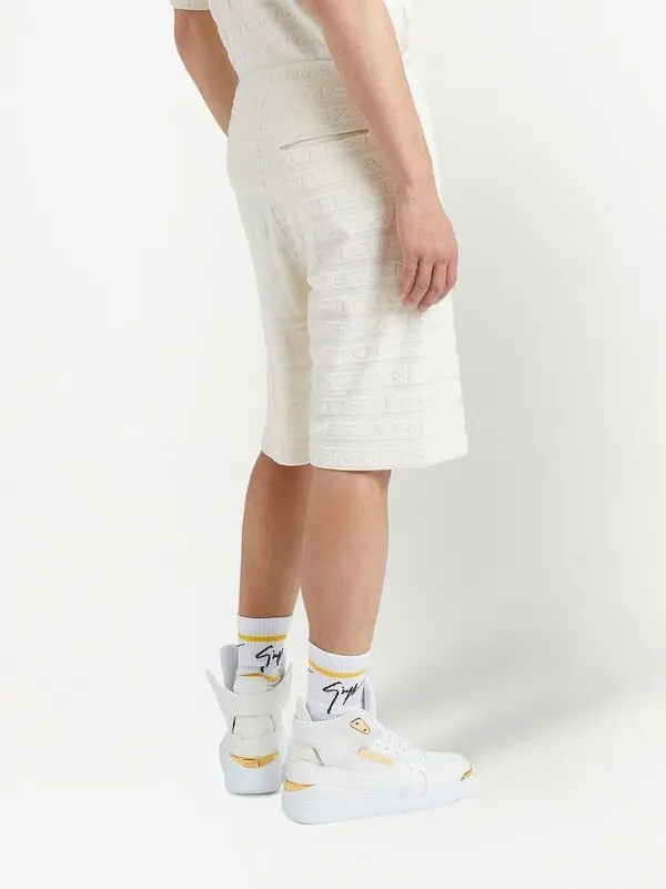GIUSEPPE ZANOTTI Terry-cloth Bermuda Shorts