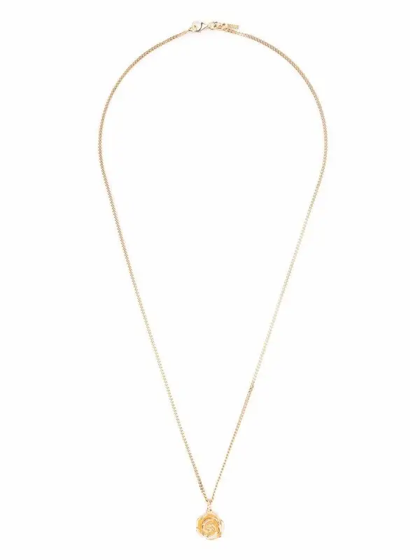 Emanuele Bicocchi Rose Pendant Necklace - Gold