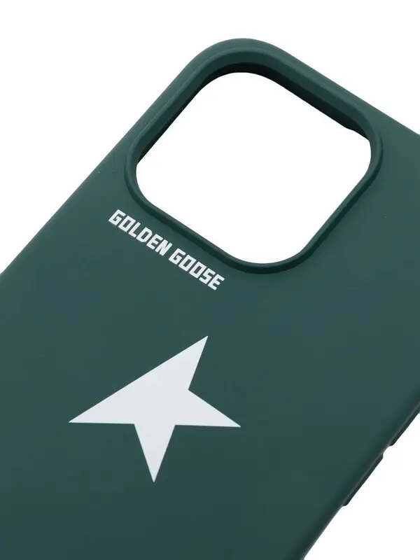 GOLDEN GOOSE Logo-print Iphone 13 Pro Max Case