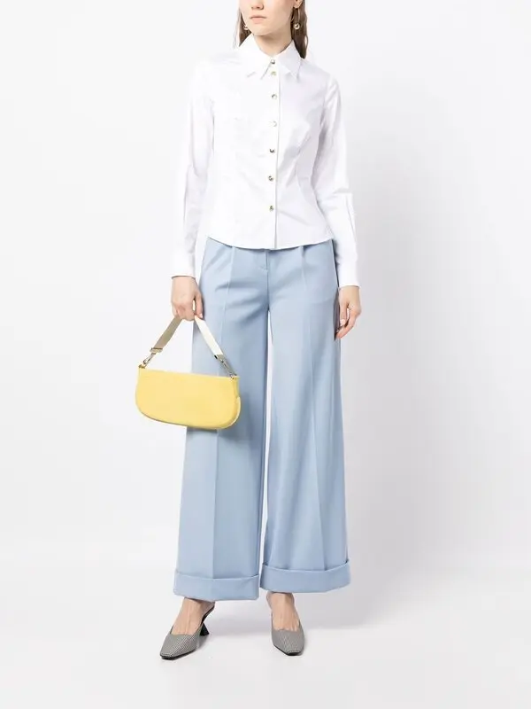 Elisabetta Franchi Backless Button-front Shirt