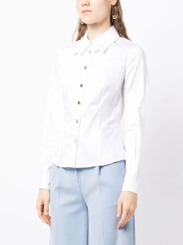 Elisabetta Franchi Backless Button-front Shirt