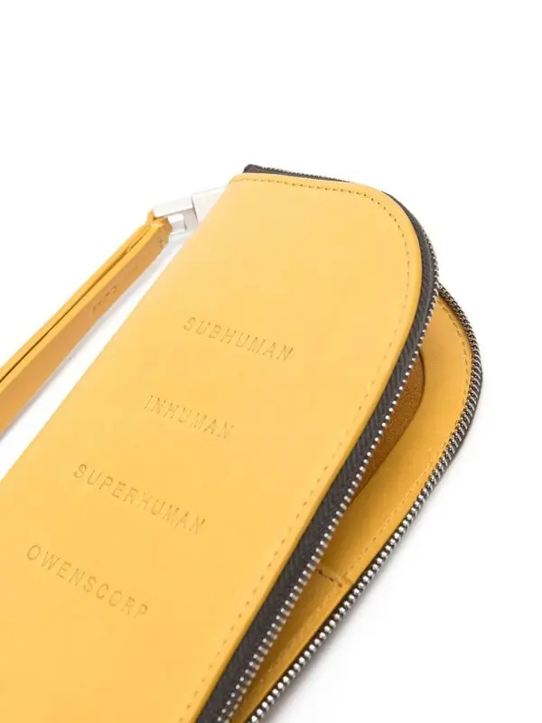 Rick Owens Neck-strap Leather Wallet