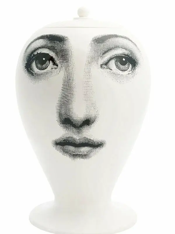 FORNASETTI Lip Print Vase