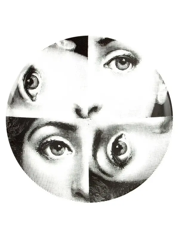 FORNASETTI X L'eclaireur Photograph-print Plate - Black