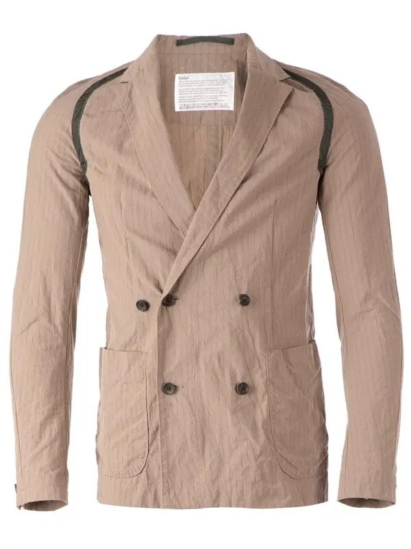 Kolor Double-breasted Pinstripe Blazer