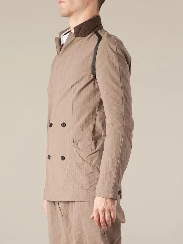 Kolor Double-breasted Pinstripe Blazer