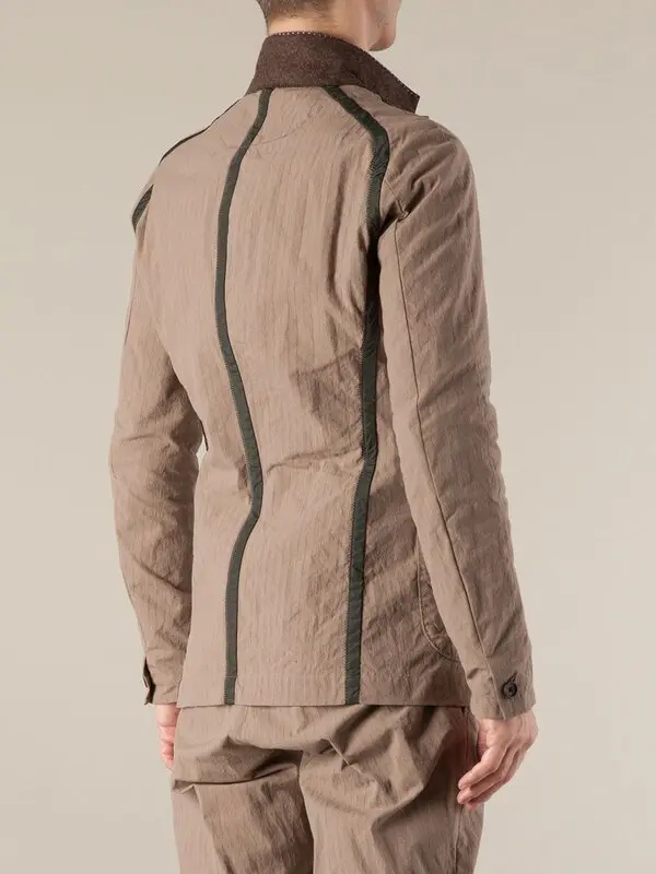 Kolor Double-breasted Pinstripe Blazer