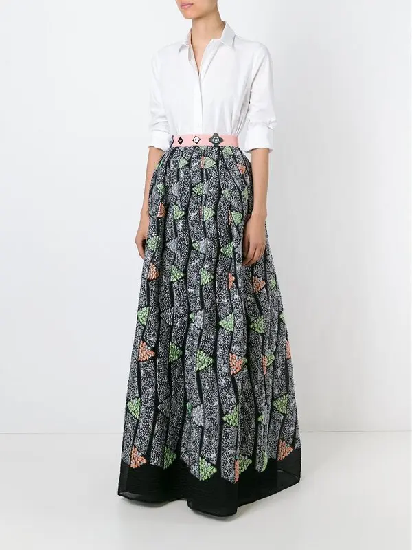PETER PILOTTO Printed Maxi Skirt