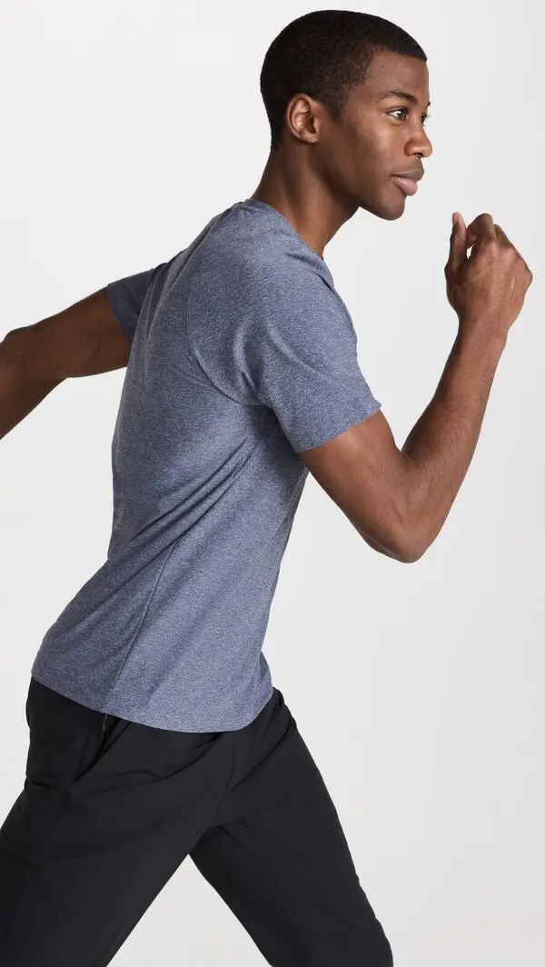 RHONE Reign Short Sleeve Tee - Midnight Heather