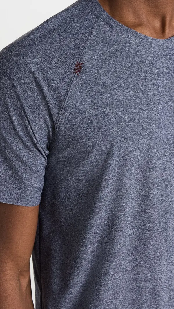 RHONE Reign Short Sleeve Tee - Midnight Heather
