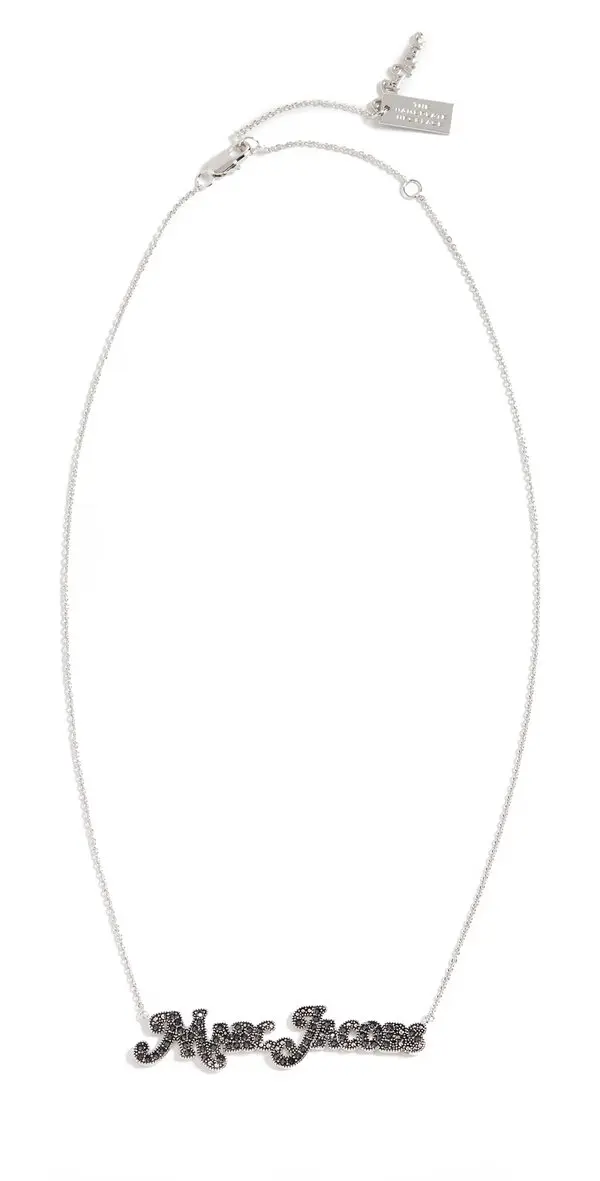 Marc Jacobs New York X The Nameplate Necklace