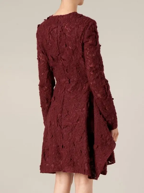 Giambattista Valli Lace Embroidery Dress