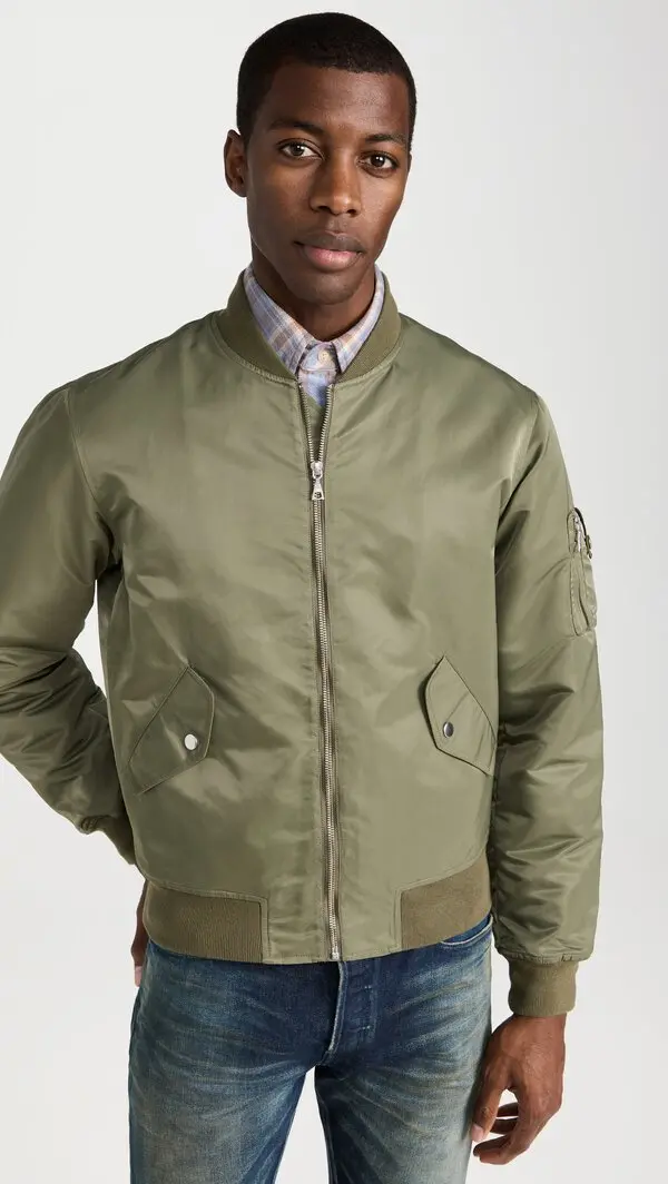 John Elliott Bogota Bomber Ii Jacket - Olive