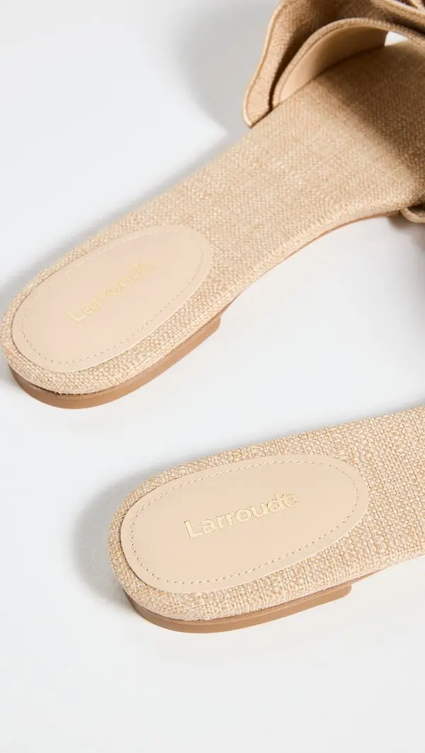 Larroude Ivy Ruffle Sandals