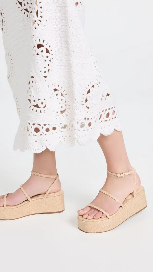 Larroude Gio Flatform Sandals