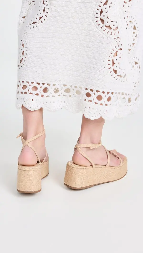 Larroude Gio Flatform Sandals