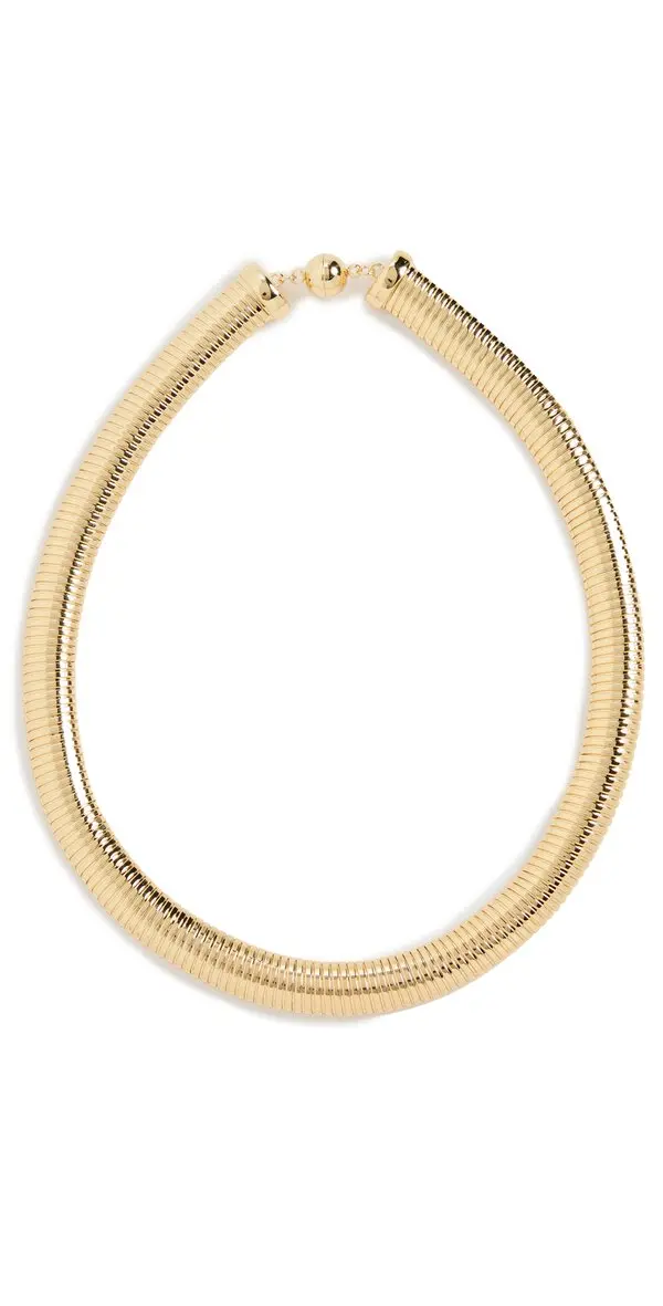 LUV AJ Flex Snake Chain Necklace - Gold