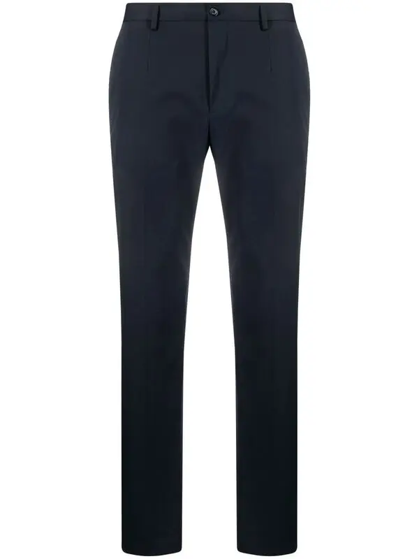 Dolce & Gabbana Tailored Trousers With Logo Tag