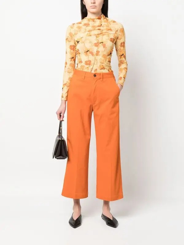 Polo Ralph Lauren Wide-leg Cropped Chinos