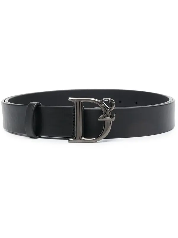 Dsquared2 Logo-buckle Leather Belt