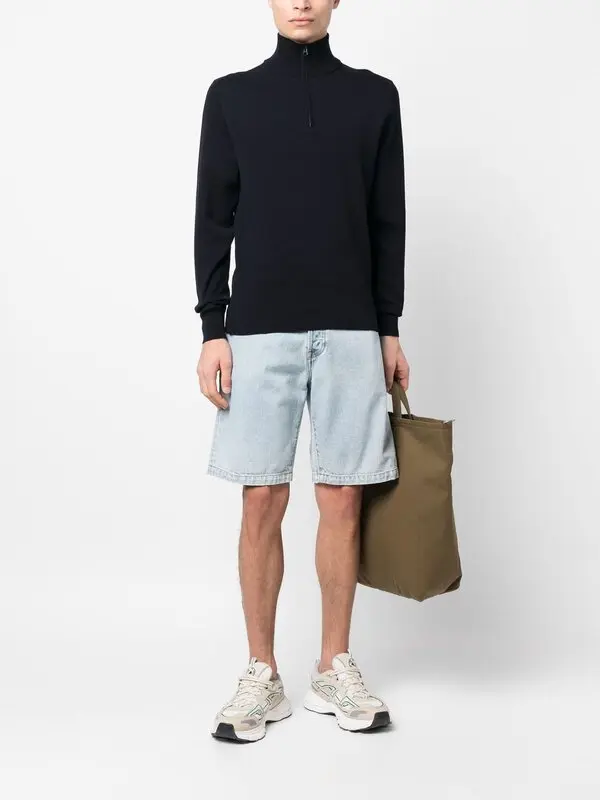 C.P. COMPANY Fine Knit Zip Jumper
