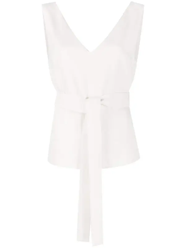 P.a.r.o.s.h Sleeveless Top - White