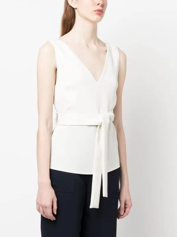 P.a.r.o.s.h Sleeveless Top - White