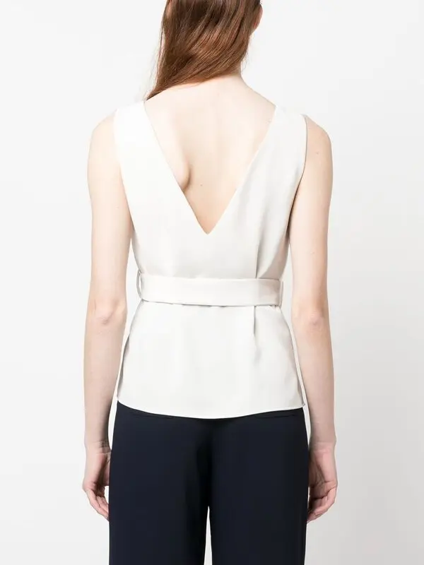 P.a.r.o.s.h Sleeveless Top - White