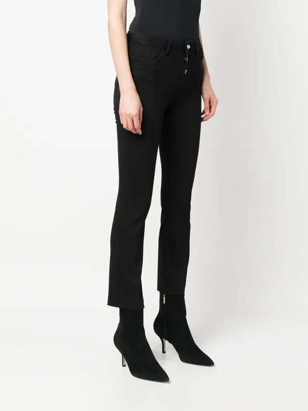 Liu Jo Cotton/modal Blend Cropped Jeans