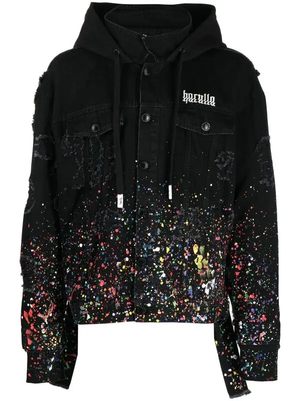 HACULLA. Pretty Hooded Denim Jacket