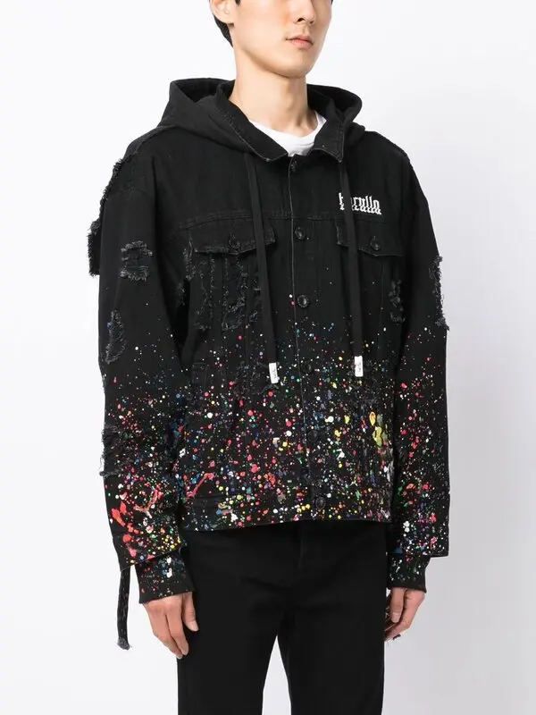 HACULLA. Pretty Hooded Denim Jacket
