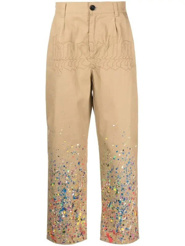 HACULLA. Paint-splatter Trousers