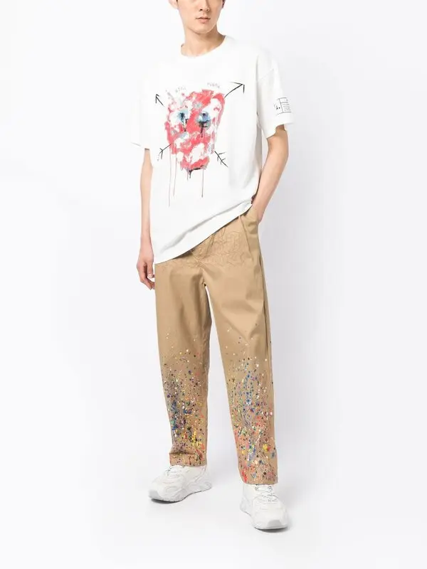HACULLA. Paint-splatter Trousers