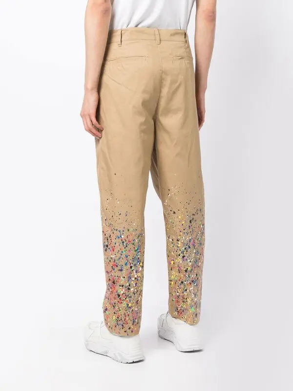 HACULLA. Paint-splatter Trousers