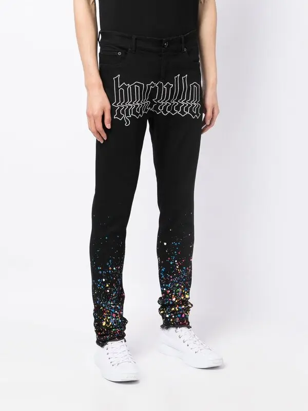 HACULLA. Smothered In Paint Skinny Jeans