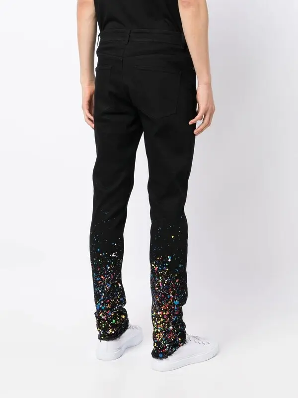 HACULLA. Smothered In Paint Skinny Jeans