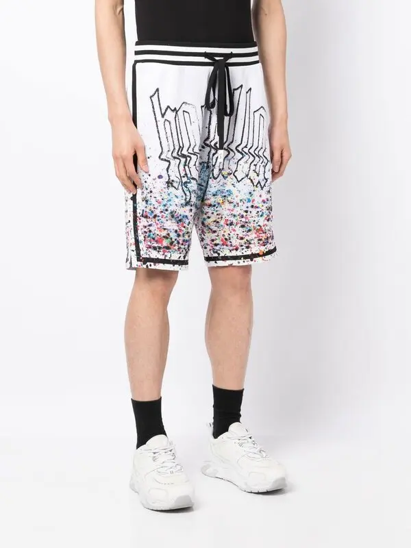 HACULLA. Smothered In Paint Basketball Shorts
