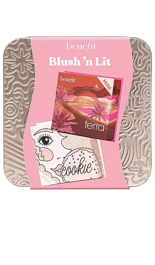 BENEFIT COSMETICS Blush 'n Lit Mini Blush & Highlighter Set