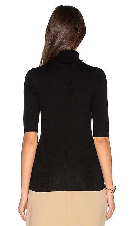 Theory Leenda B Turtleneck Sweater - Black